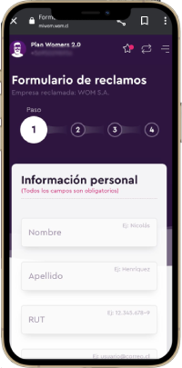 Atención de reclamos | Centro de Ayuda | WOM